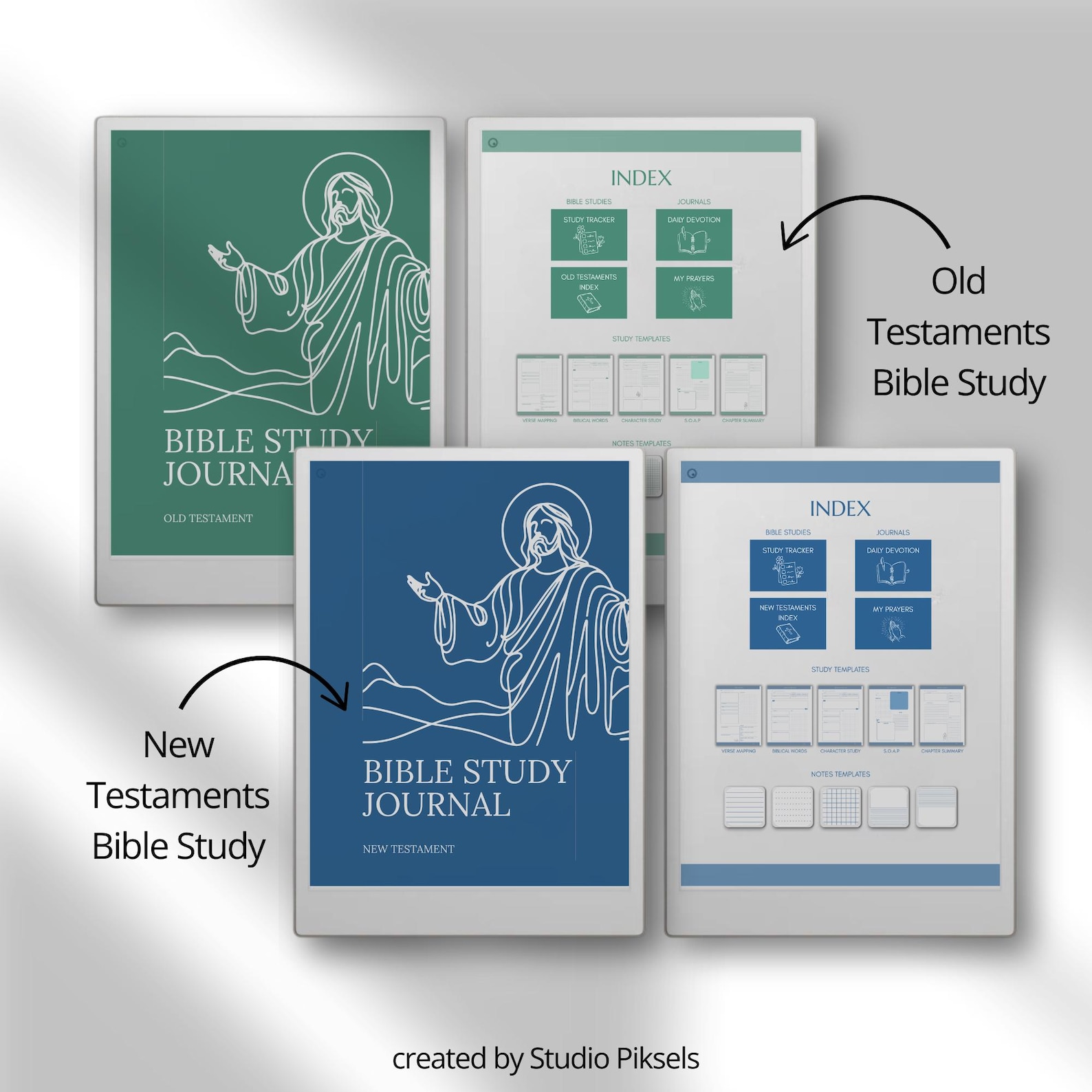 Bible Journal for Remarkable Paper Pro, DIY Bible Study Template, Bible ...
