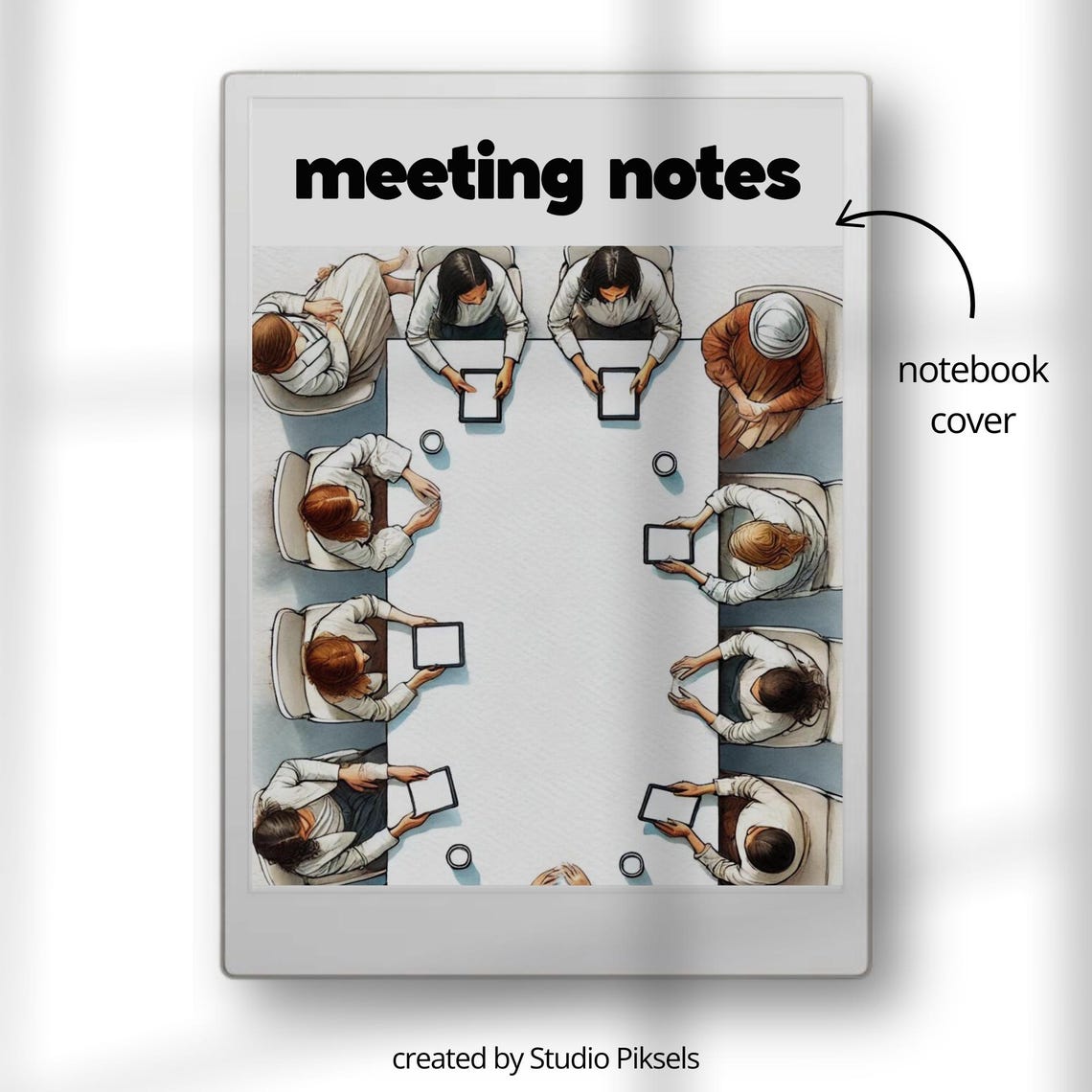 Hyperlinked Meeting Minutes Notebook for Remarkable Paper Pro, Meeting ...