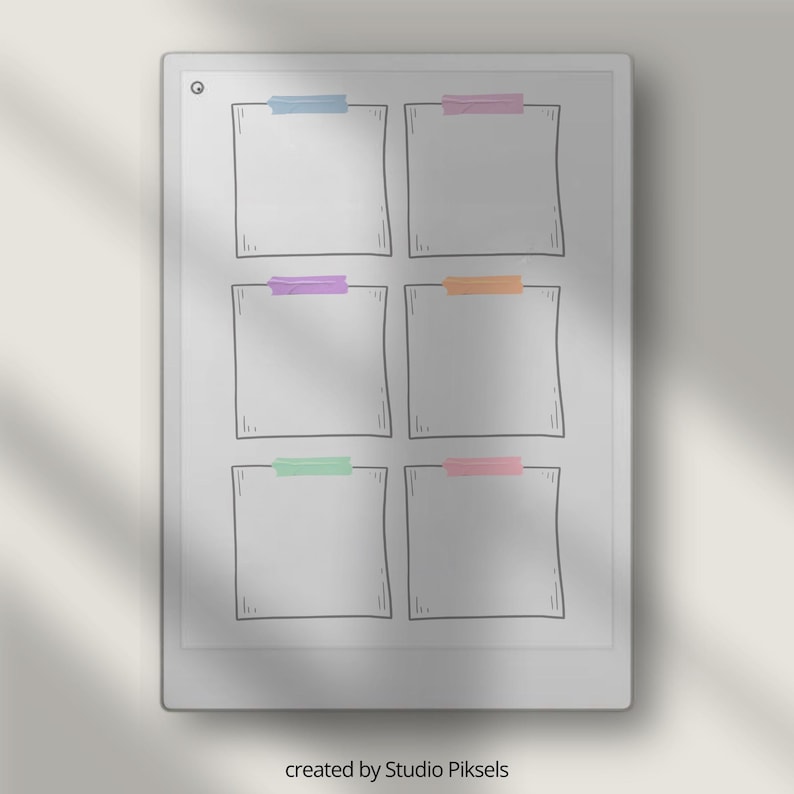 Sticky Notes Bundle for Remarkable Paper Pro, Note Templates for ...