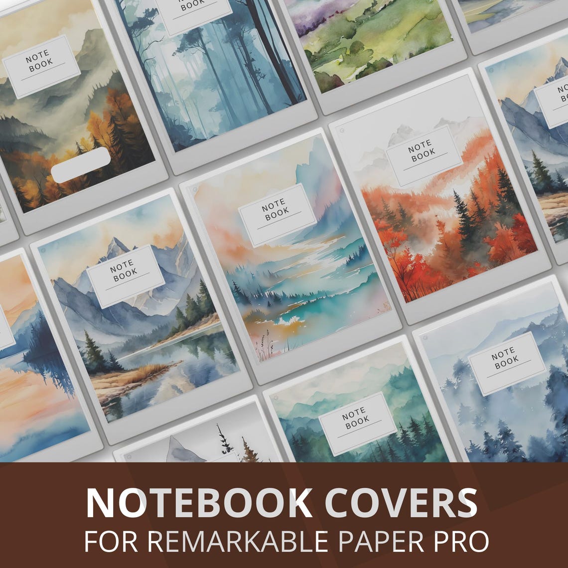 Notebook Cover for Remarkable Paper Pro, Cover Bundle for Remarkable ...