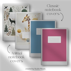 Ultimate Notebook Cover Bundle for Remarkable Paper Pro, Notebook Cover ...