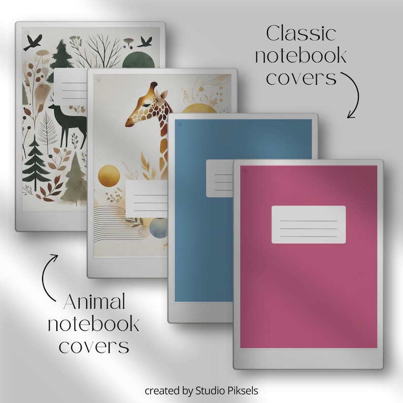 Ultimate Notebook Cover Bundle for Remarkable Paper Pro, Notebook Cover ...