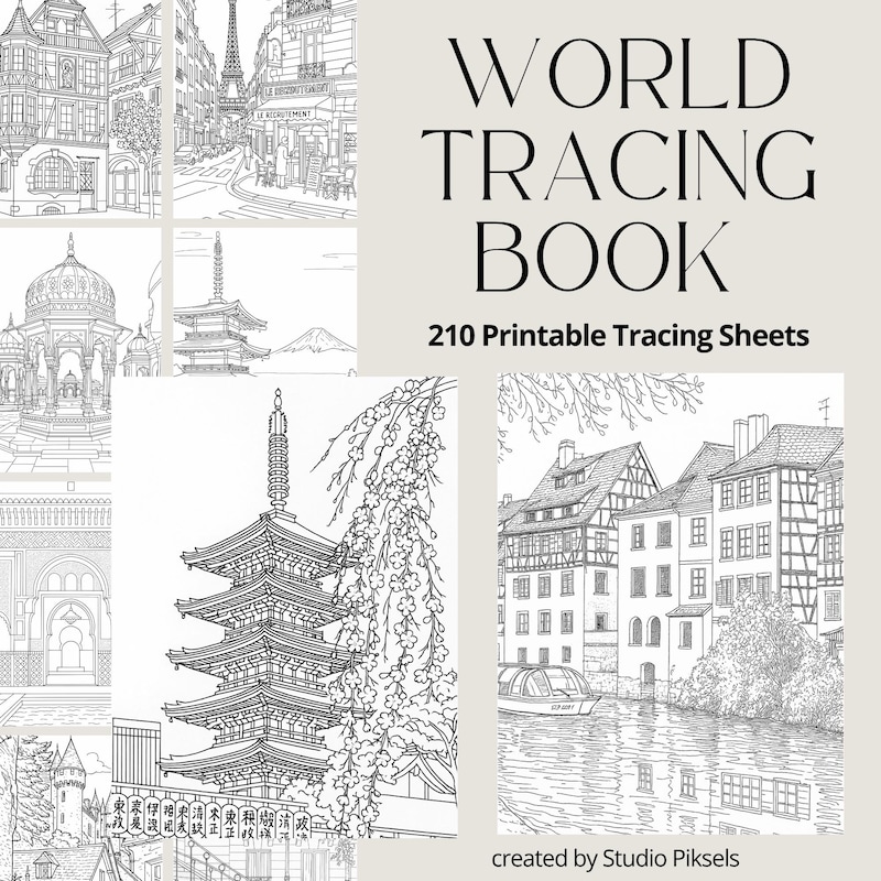 Ink Tracing Books - Etsy