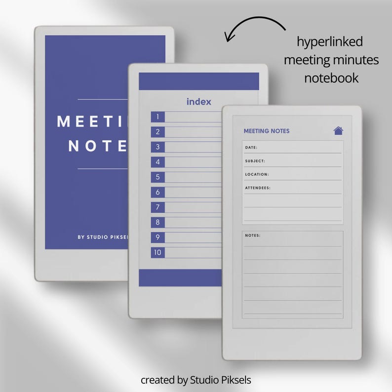 Starter Bundle for Remarkable Paper Pro Move: Notepads, Task Lists ...