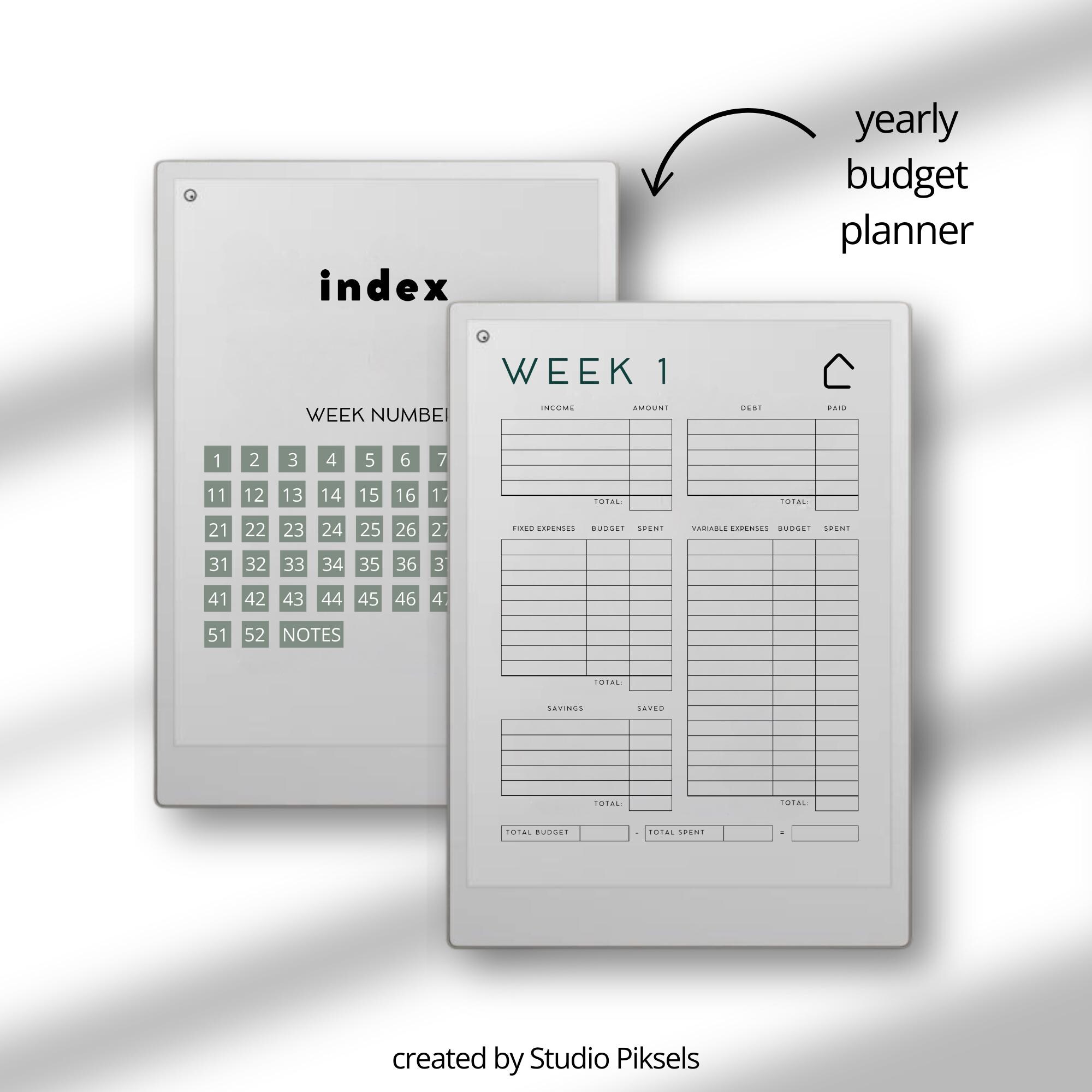 Ultimate Template Bundle for Remarkable Paper Pro: Starter Bundle With ...