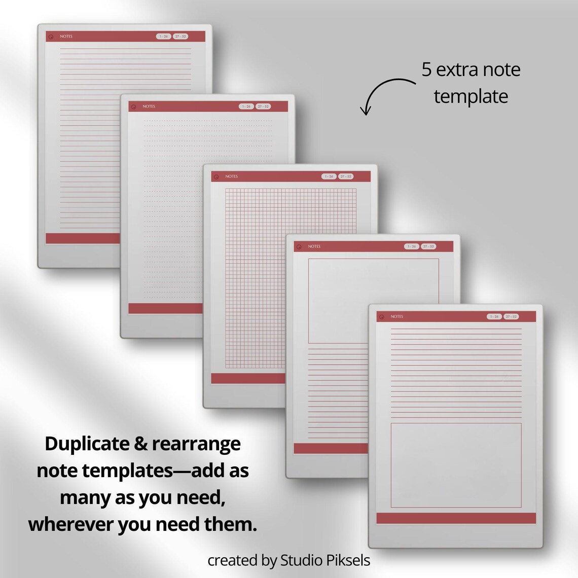 Sermon Notes for Remarkable Paper Pro, Sermon Journal, Church Notes ...