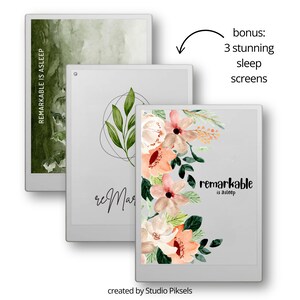 Starter Bundle for Remarkable Paper Pro, Templates for Remarkable Paper ...