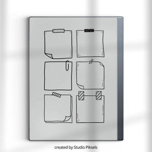 Sticky Notes for Remarkable 2, Sticky Notes for Remarkable, Templates ...