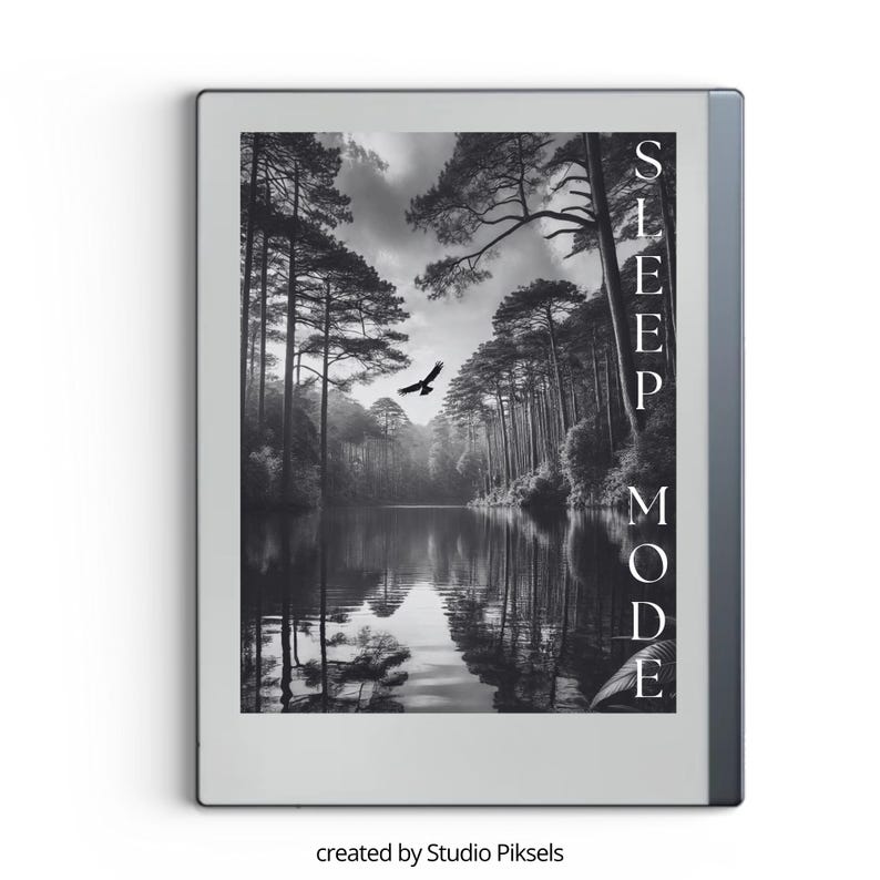 Sleep Screen Bundle for Remarkable 2 & 1 With Forest Scenes, Cover for ...