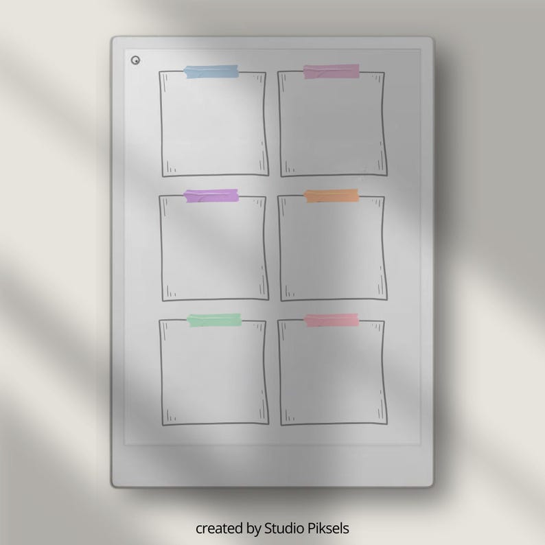 Sticky Notes for Remarkable Paper Pro, Templates for Remarkable, Post ...