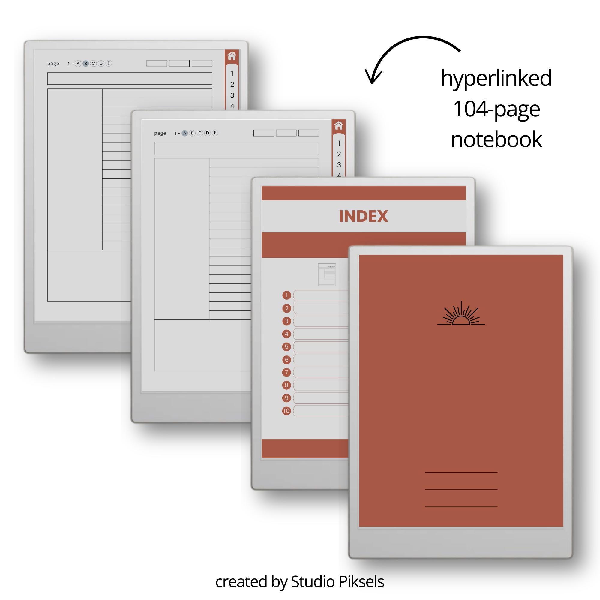 Ultimate Template Bundle for Remarkable Paper Pro: Starter Bundle With ...
