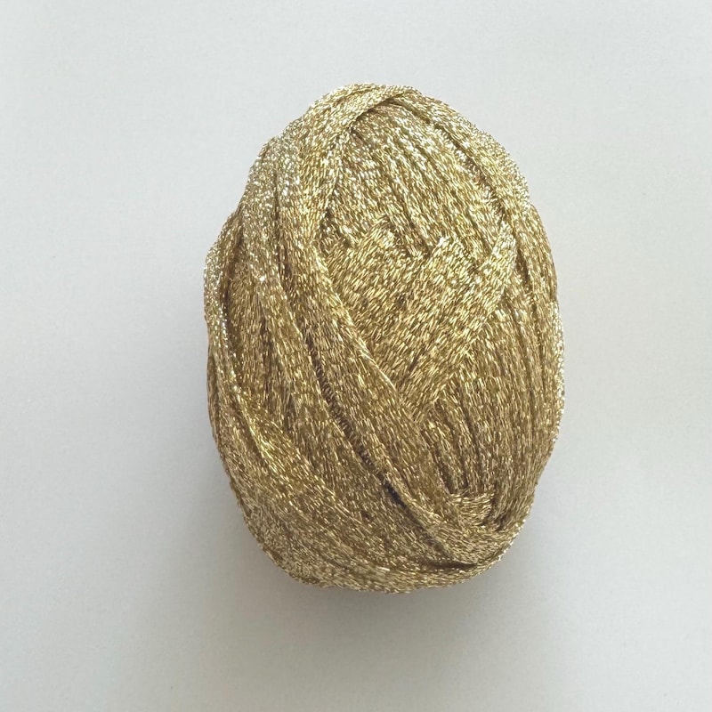Gold Metallic Yarn - Etsy