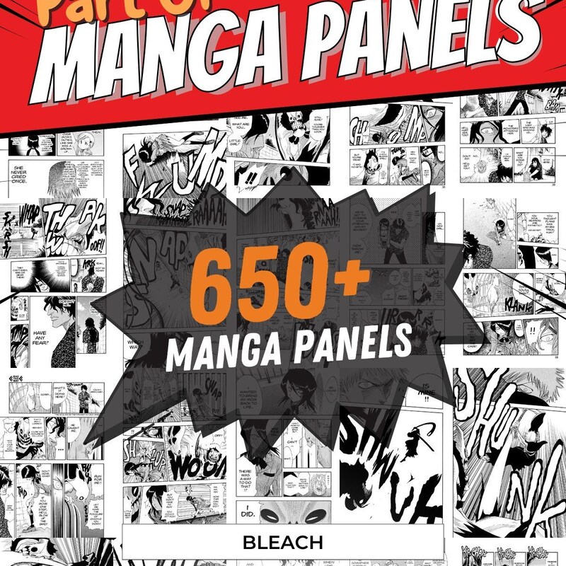 Bleach Manga Panels - Etsy