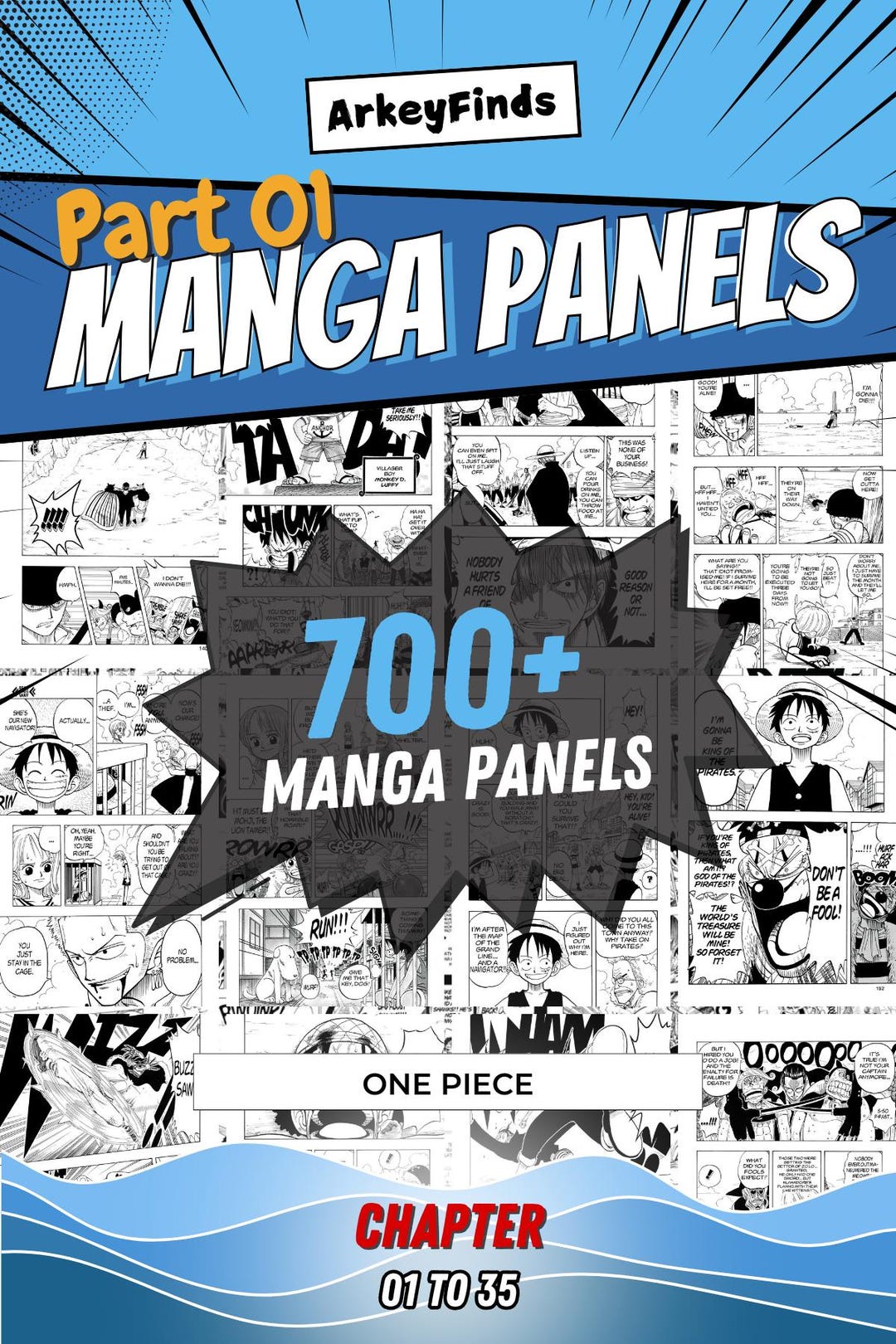 One Piece - Manga Panel Part 01 (700+pcs Manga Panels) - Digital Manga ...