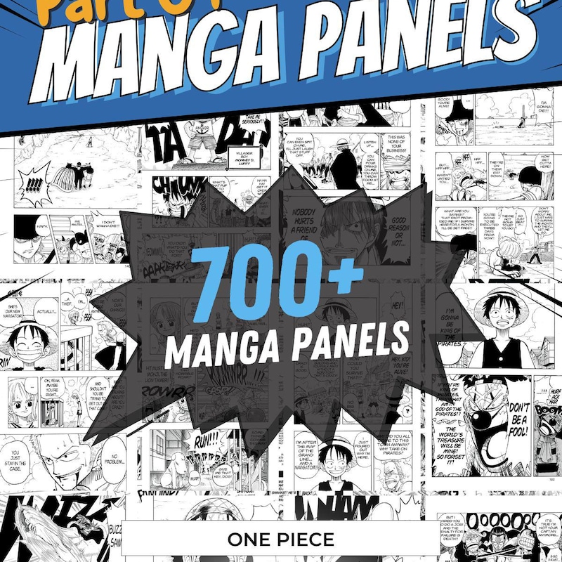 Manga One Piece Panels - Etsy