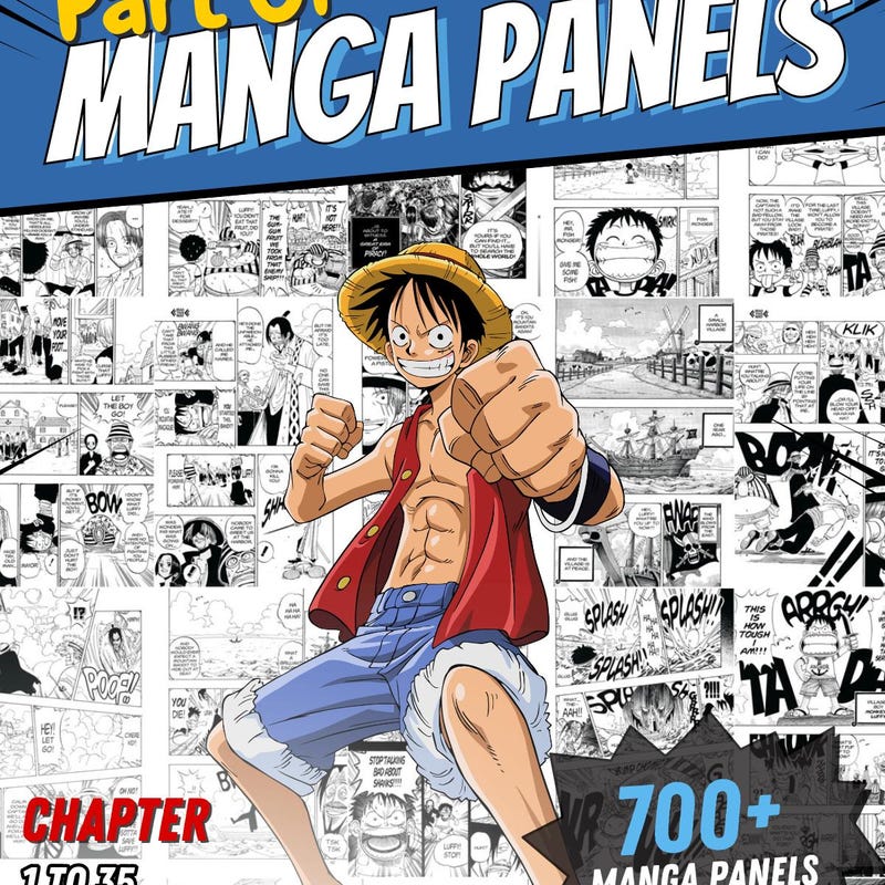 One Piece Manga Panel - Etsy