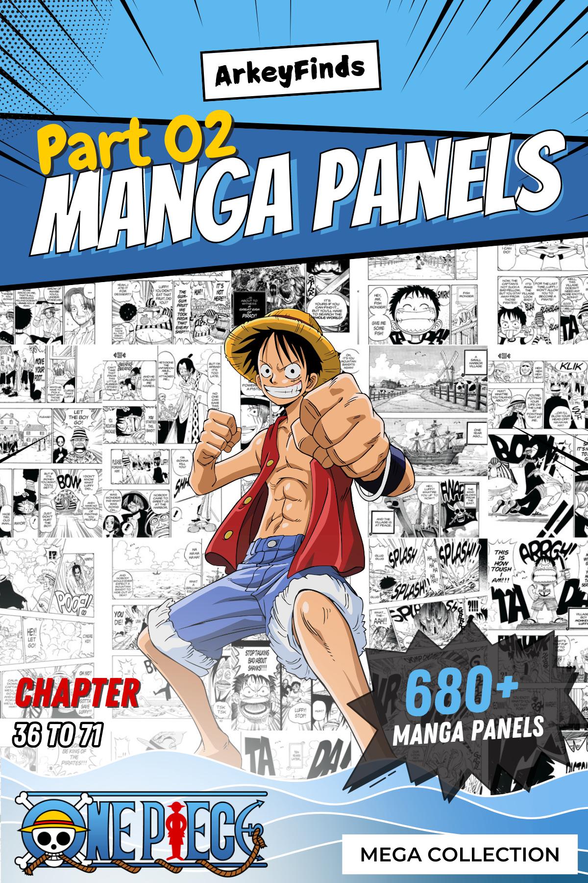 One Piece Manga Panel Part 02 680pcs Manga Panels Digital Manga Panels ...