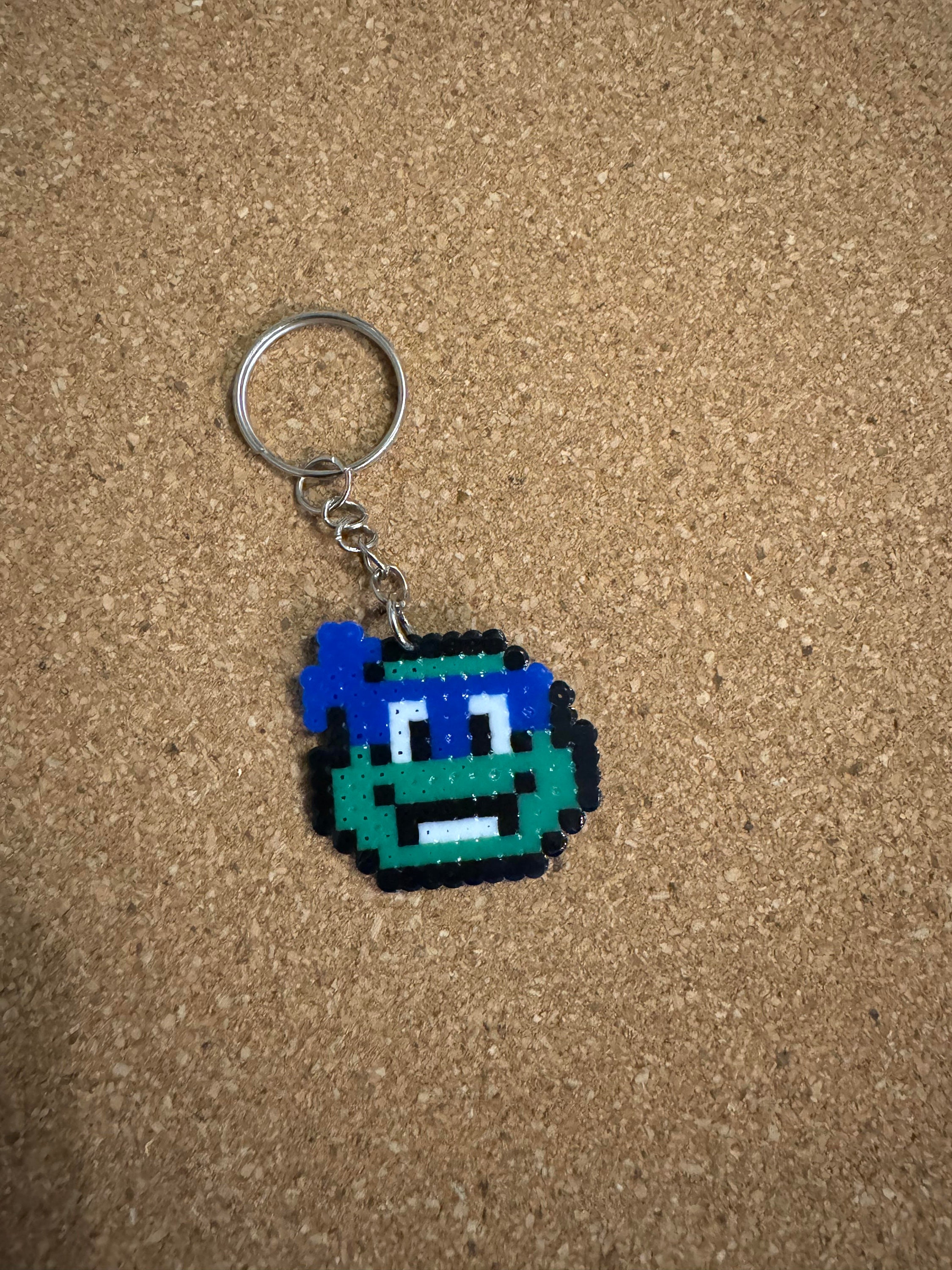Perler Bead Keychains - Etsy