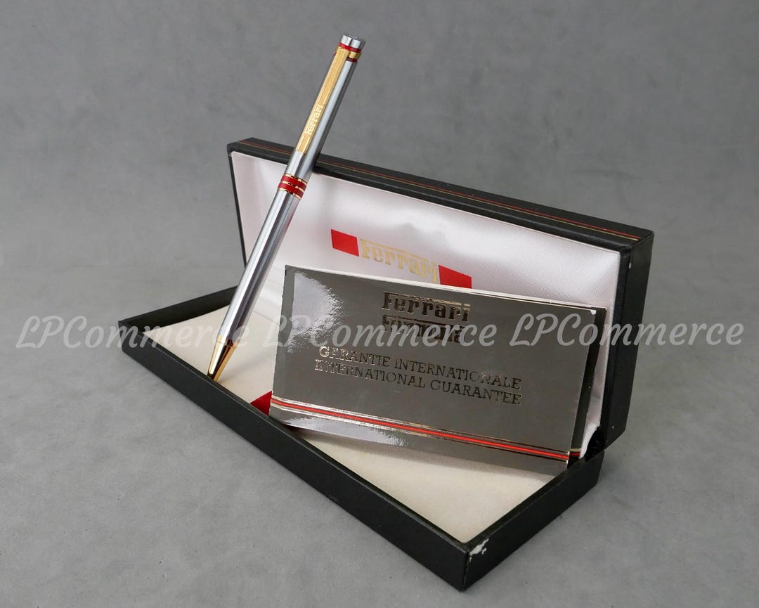 Ferrari Formula F40 Ballpoint Pen, NOS, Vintage, 1990s, With Box and ...