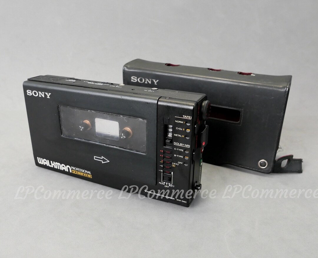 Walkman Sony Wm-d6c Music Straight Corder Cassette Player Vintage ...