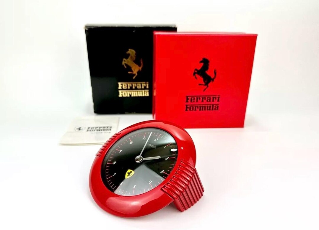 Ferrari Formula F40 Table Clock Box - Etsy