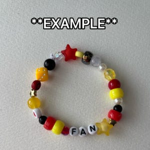 CUSTOM Kandi Fandom Bracelets! - Etsy