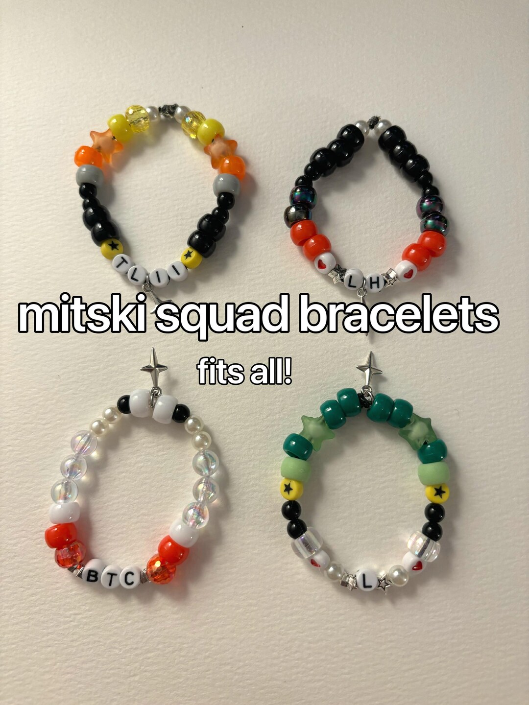 Mitski Squad Bracelets - Etsy Canada