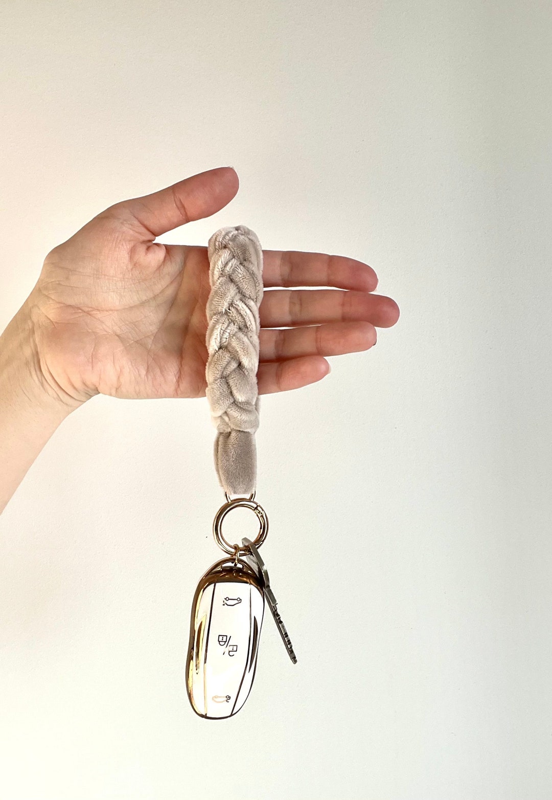Free - Hands Soft Velvet Wristlet for Car Keys - Etsy