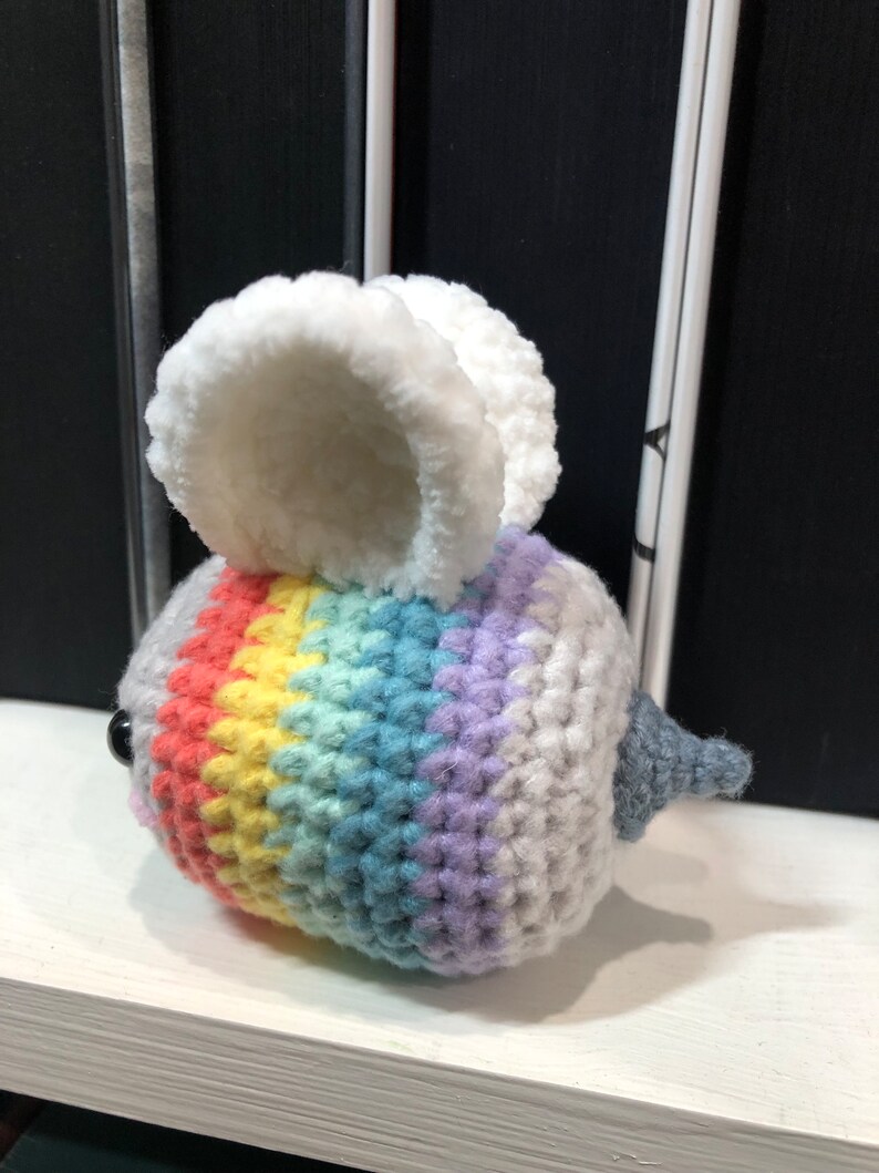 Rainbow Bee Crochet Pattern PDF - Etsy