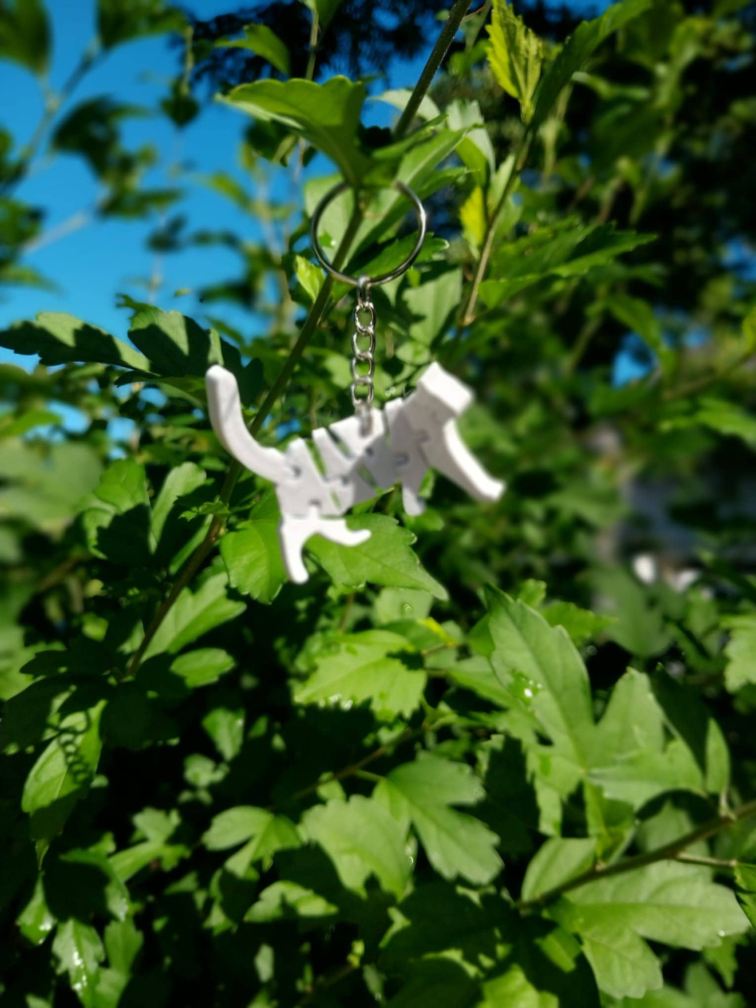 Fidgey Cat Flexi Keychain, 2-inch 3D Printed Cat Bag Charm - Etsy