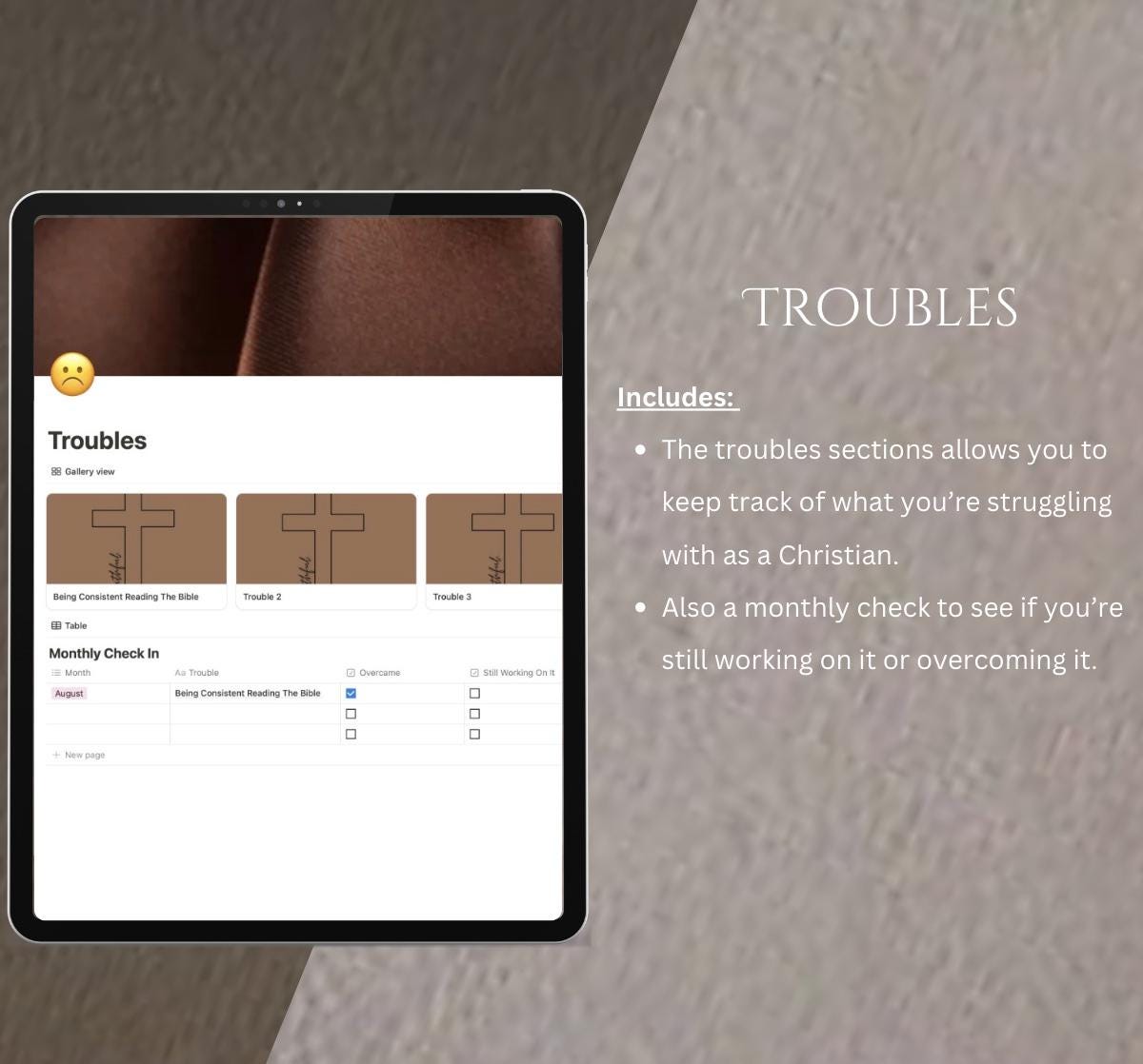 Notion Template - Bible Study Guide, Christian Planner, Prayer Request ...