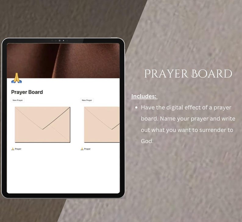 Notion Template - Bible Study Guide, Christian Planner, Prayer Request ...