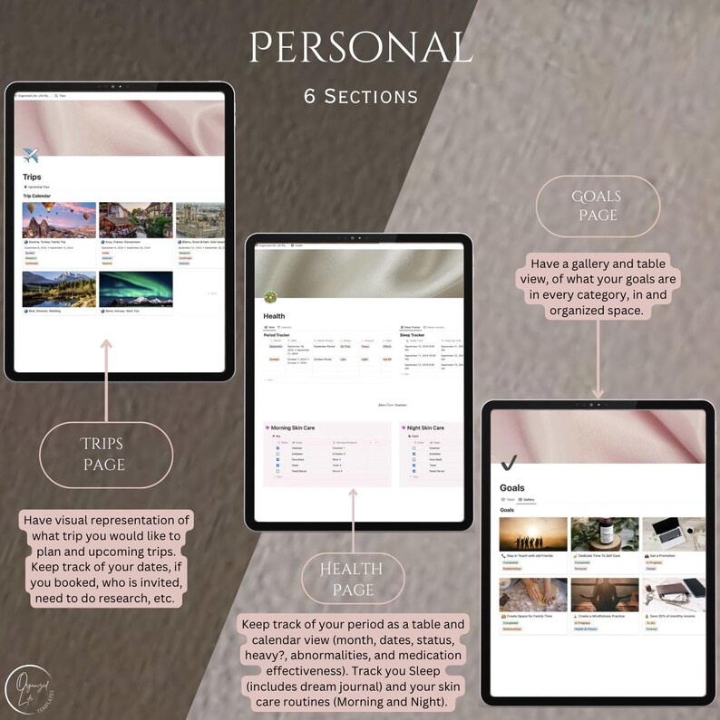 Ultimate Notion Life Planner | Digital Template | Daily Dashboard ...
