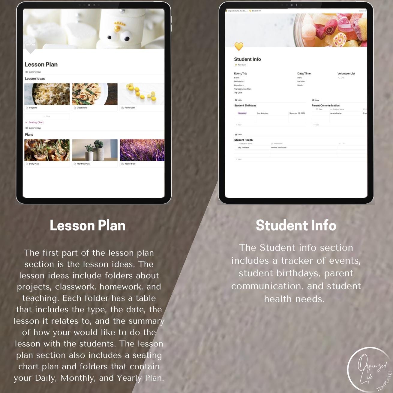 Notion Template - Lesson Planner Template, Lesson Plan for Teachers ...