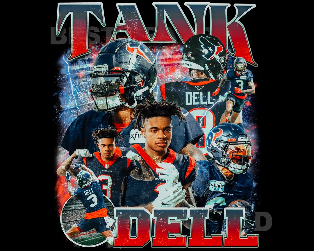 TANK DELL T Shirt Design. Png Digital 4500x5100 Px. TEXANS Football ...