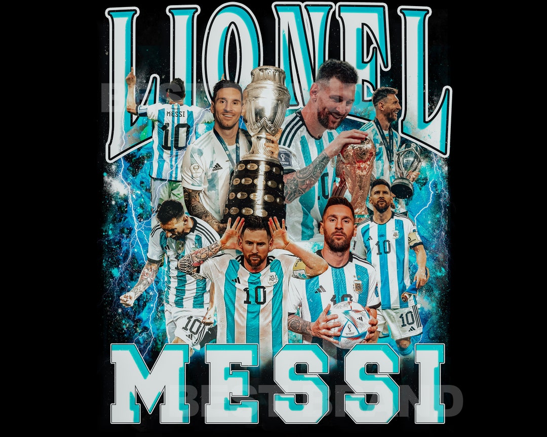 MESSI T Shirt Design. PNG Digital 4500x5100 Px. Lionel 10 Football ...