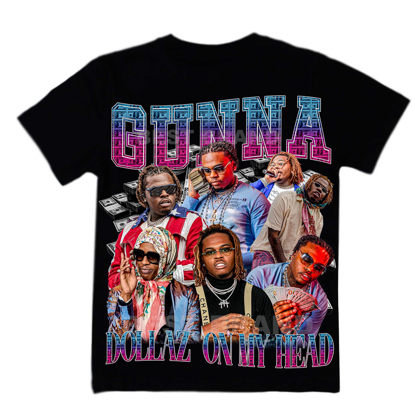 Gunna Png / Shirt Design, Ready to Print, Bootleg T Shirt Design ...