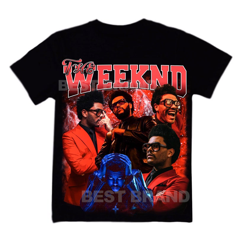 The Weeknd T-shirt Design, Instant Download, Free Commercial Use, After ...