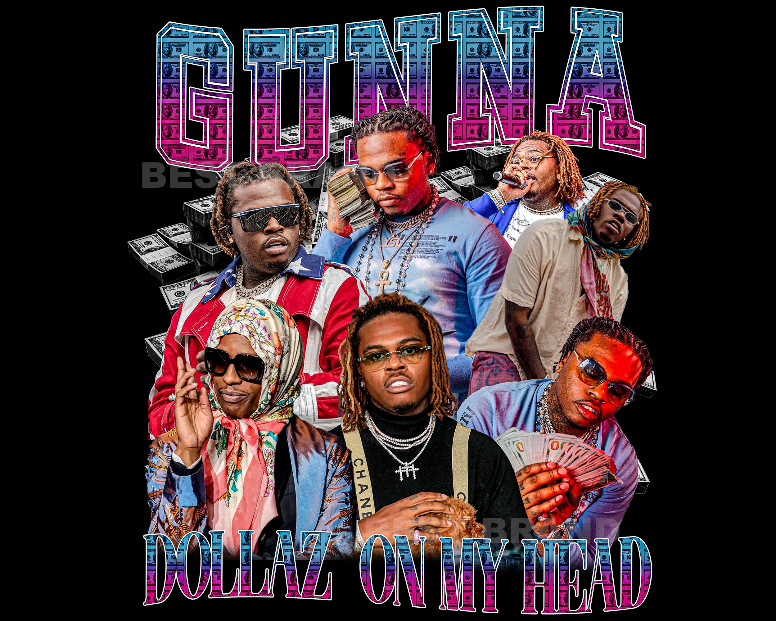 Gunna Png / Shirt Design, Ready to Print, Bootleg T Shirt Design ...