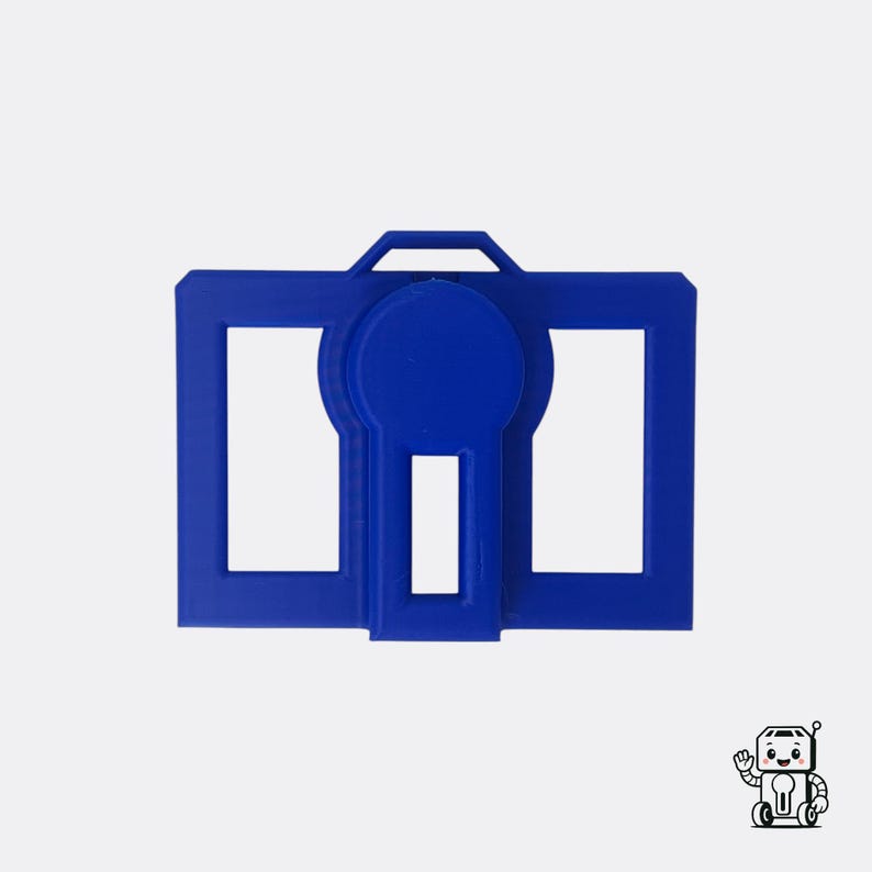 Horizontal Single RSA Holder - 3D Printed Badge Holder - Two Card Badge ...