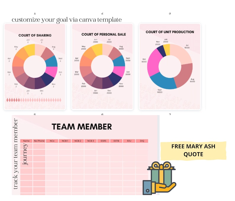 Mary Kay Digital Planner 2024-2025 | Skincare & Income Tracker (digital ...