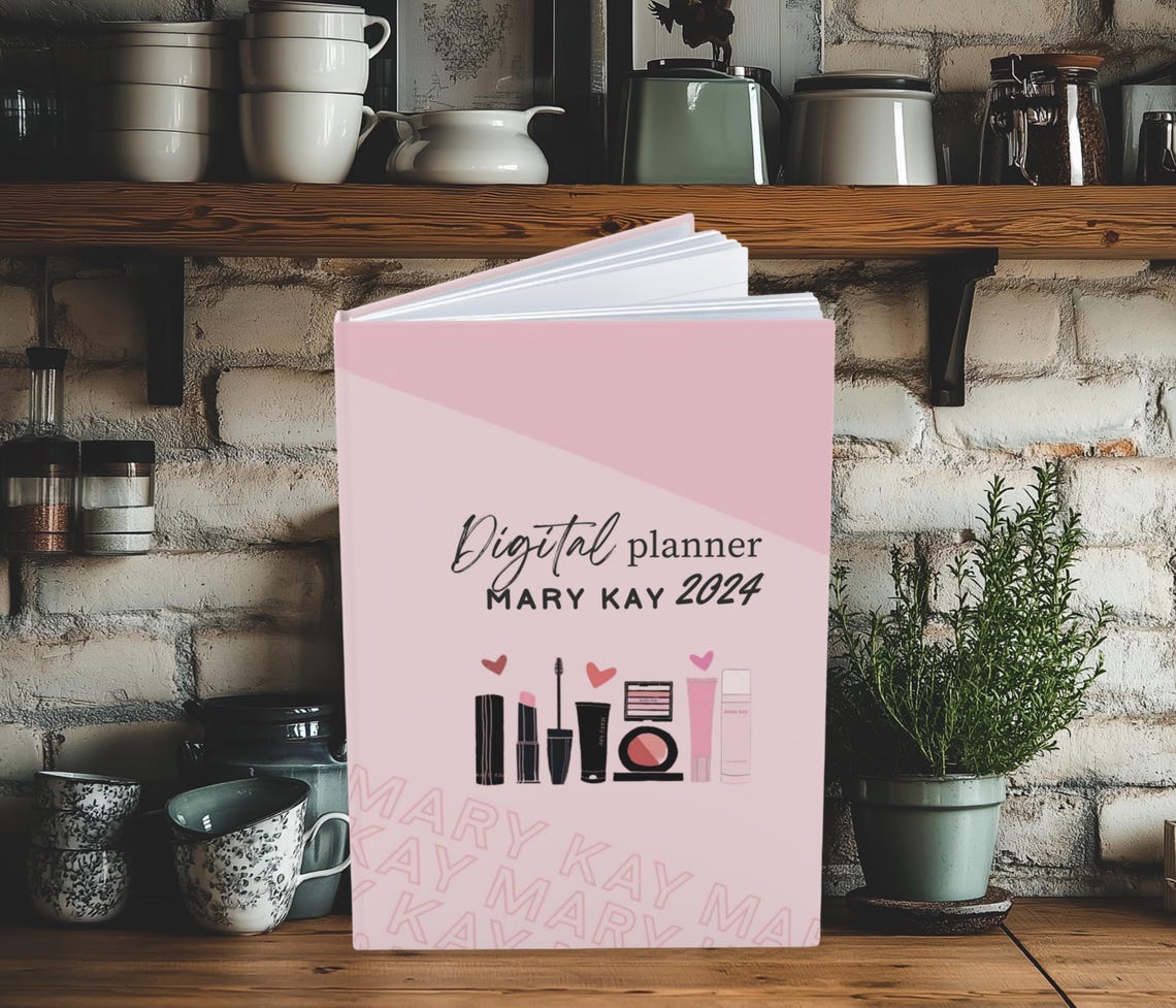 Mary Kay Digital Planner 2024-2025 | Skincare & Income Tracker (digital ...