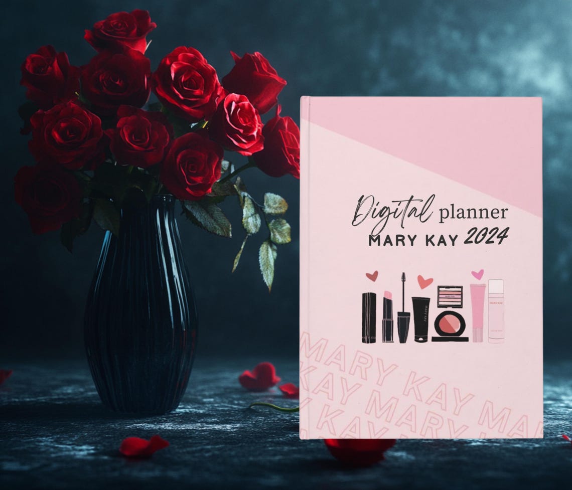 Mary Kay Digital Planner 2024-2025 | Skincare & Income Tracker (digital ...