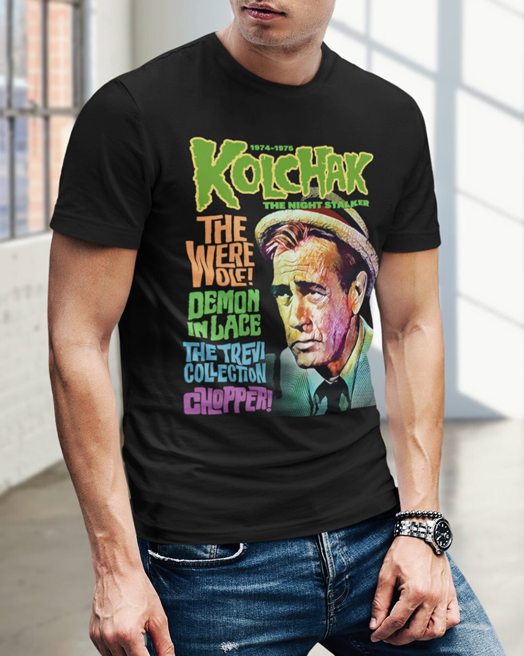 T-shirt Kolchak the Night Stalker style 2 by Homestudio Kolchak Tee ...