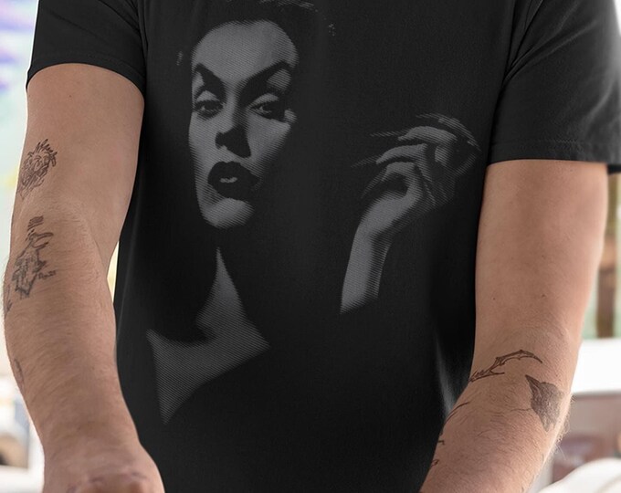 Vampira Shirt Horror T Shirt Cool Vampire Unisex T-shirts Classic ...
