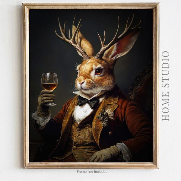 Jackalope Art - Etsy
