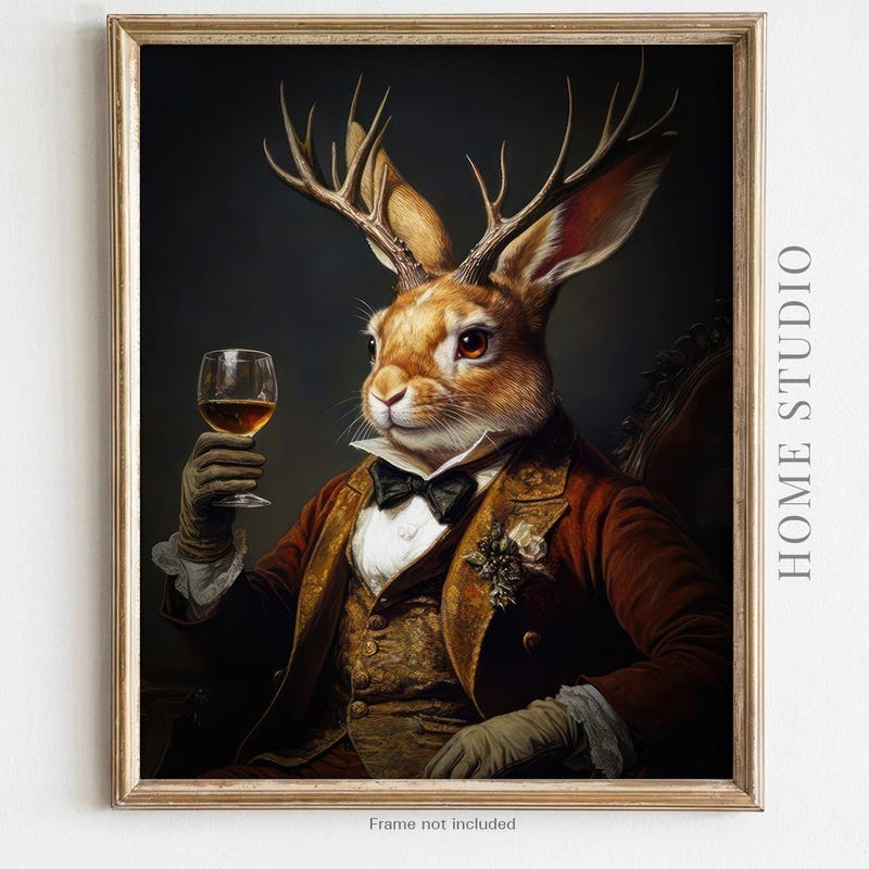 Jackalope Art - Etsy