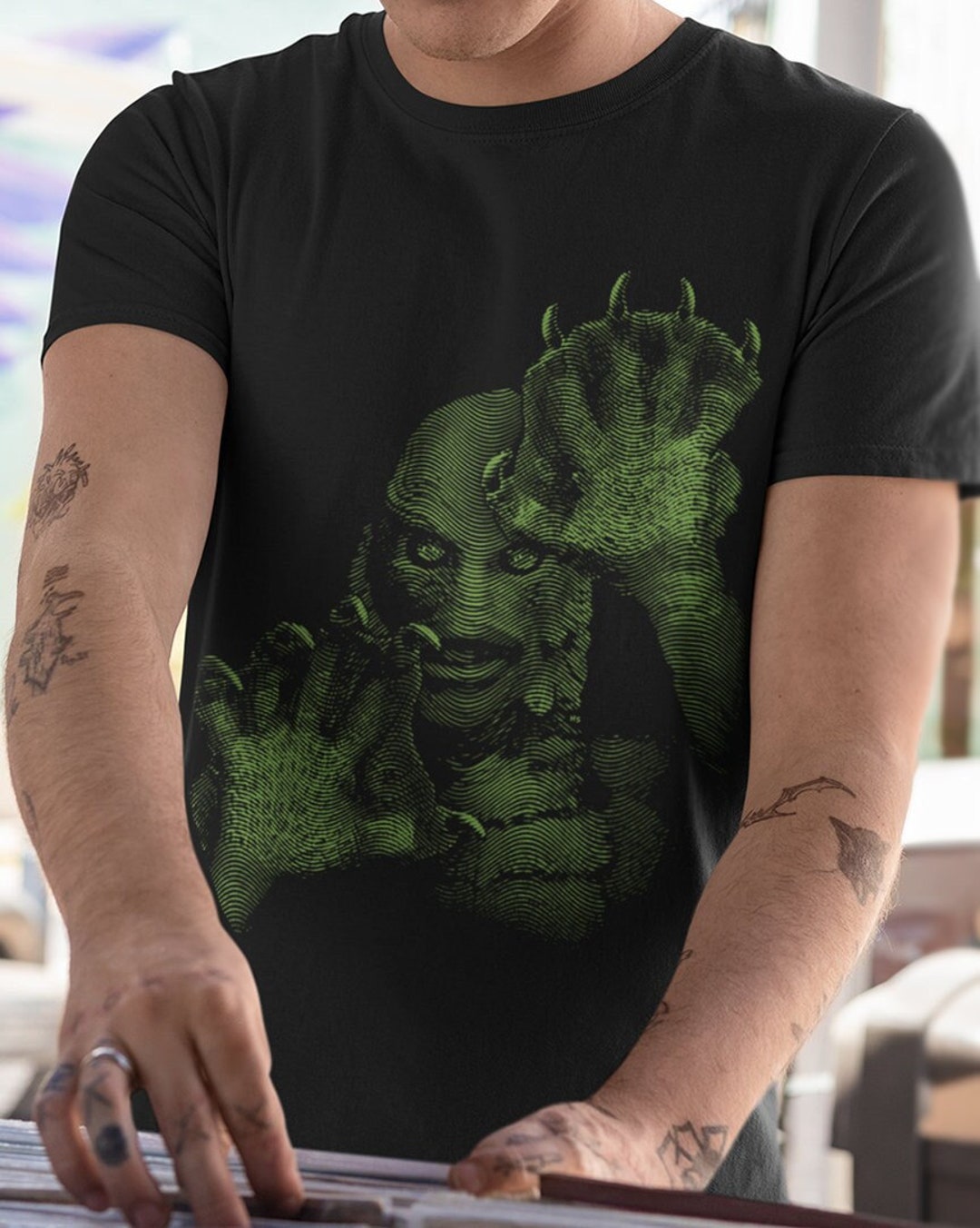 The Creature From the Black Lagoon Shirt Gill Man T Shirt Cool Gill-man ...