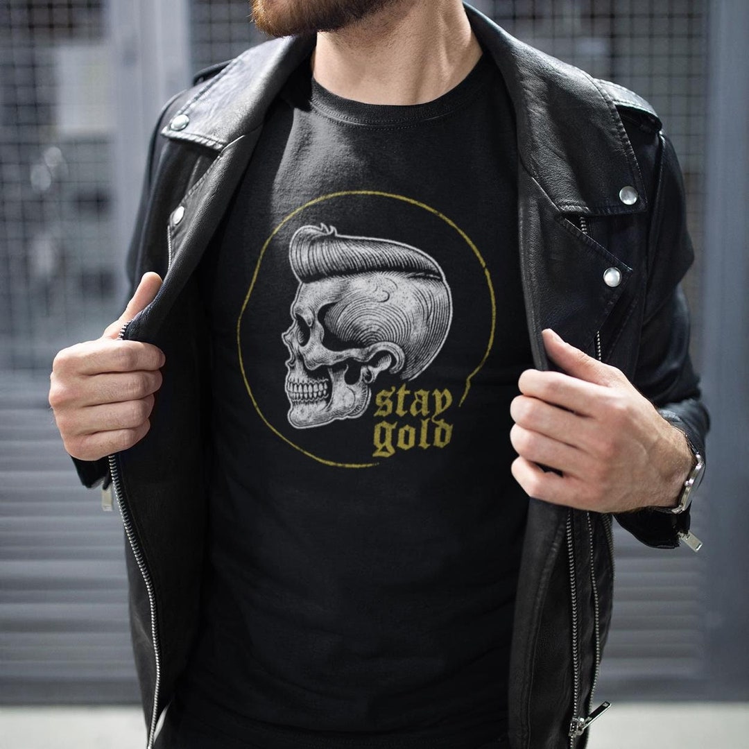 The Outsiders Shirt Greasers Tshirt Stay Gold Ponyboy Skull Tee Sodapop ...