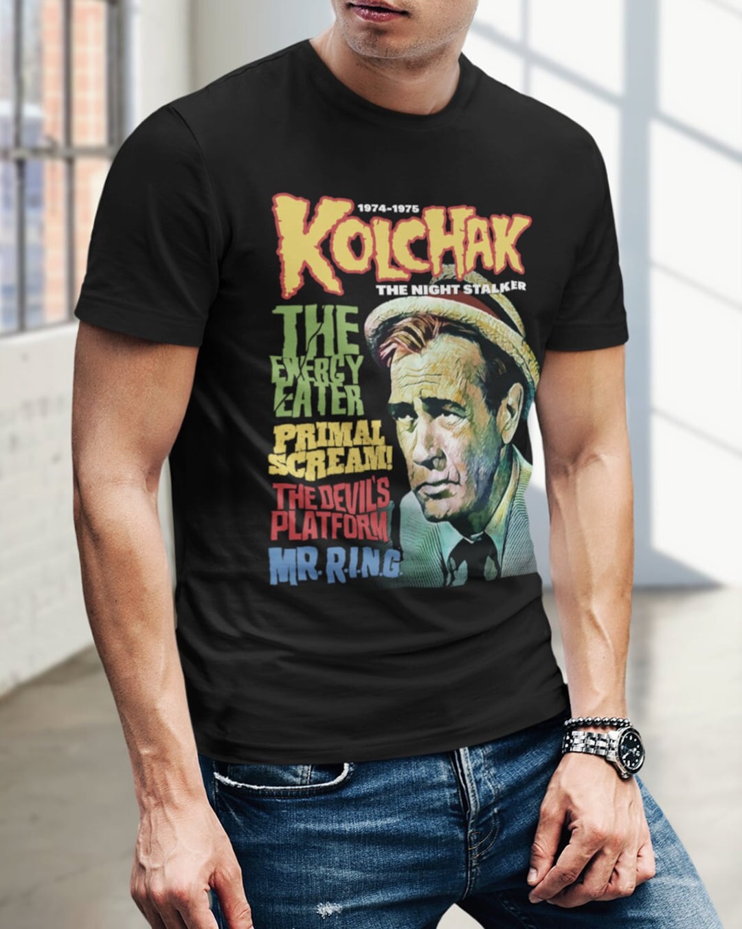T-shirt Kolchak the Night Stalker style 4 by Homestudio Kolchak Tee ...